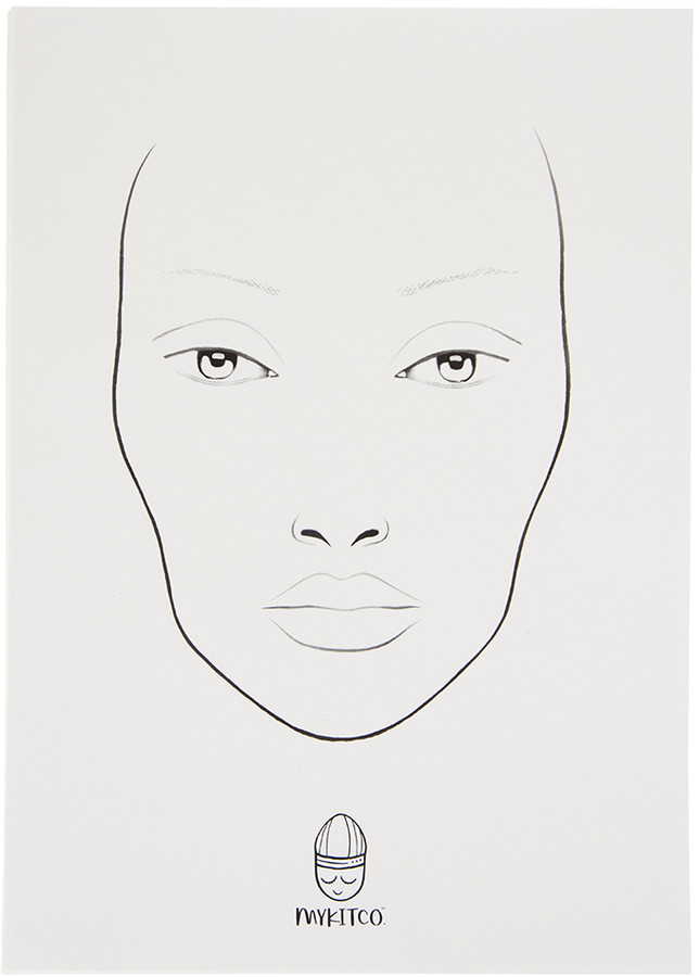 MY FACE by MYKITCO. Face Charts - ShopStyle Beauty Products