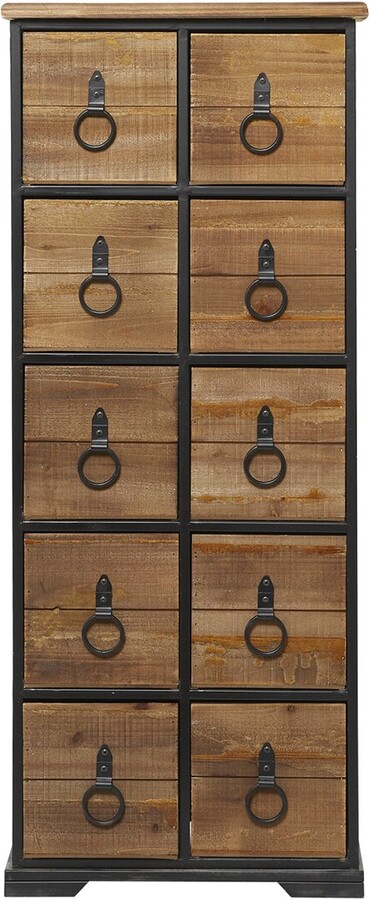 Peyton Lane Rustic Wood Chest - ShopStyle Desks