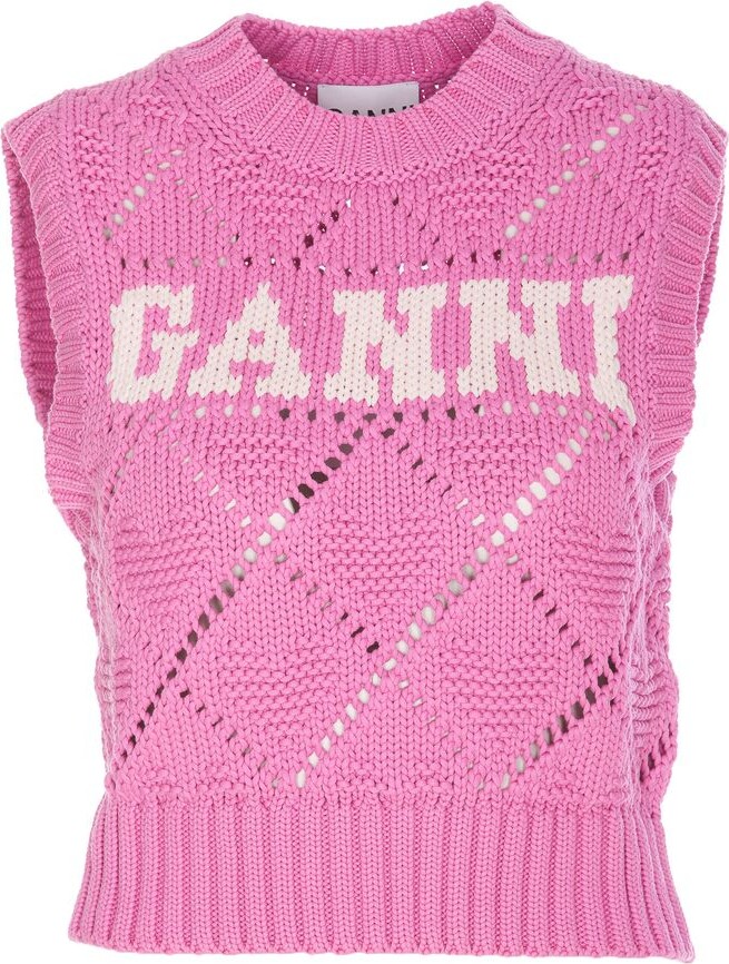 Ganni Vest - ShopStyle