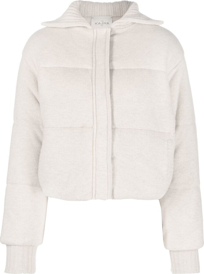 Le Kasha Knitted Puffer Jacket - ShopStyle