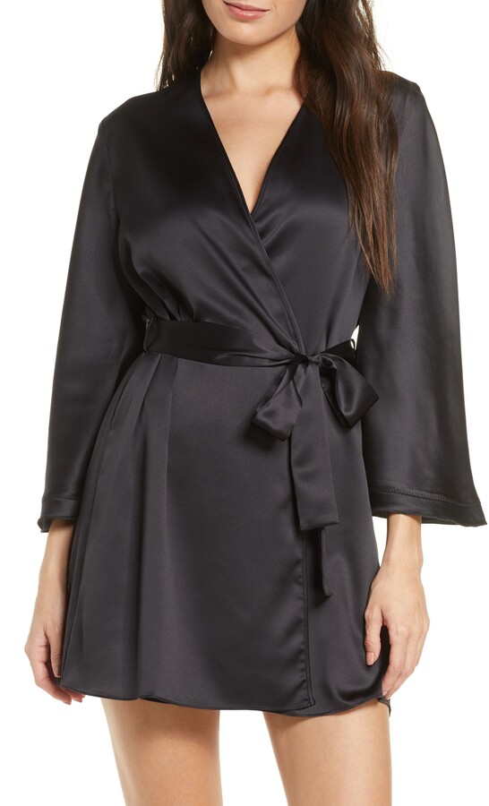 Rya Collection Heavenly Satin Wrap - ShopStyle Robes