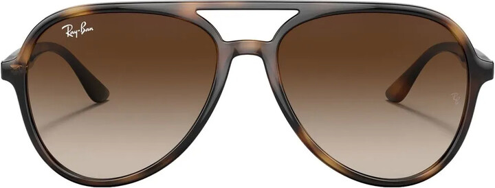 Ray-Ban RB4376 tortoise-shell Aviator frames - ShopStyle Sunglasses