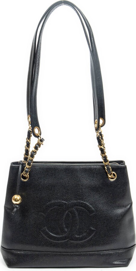 Chanel Vintage CC Medal Chain Tote - ShopStyle