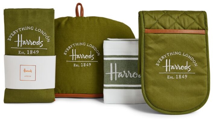 Harrods Logo Kitchen Textile Set - ShopStyle