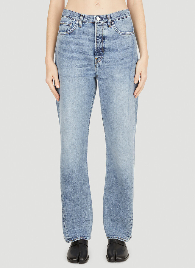 Totême Twisted Seam Jeans in Denim - ShopStyle
