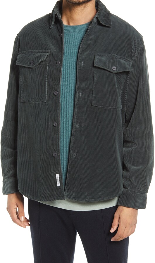 Closed Army Corduroy Overshirt - ShopStyle Long Sleeve Shirts