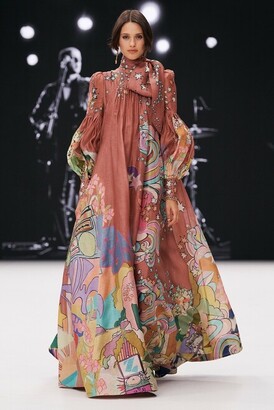 Zimmermann Concert Tie Neck Gown - ShopStyle Formal Dresses