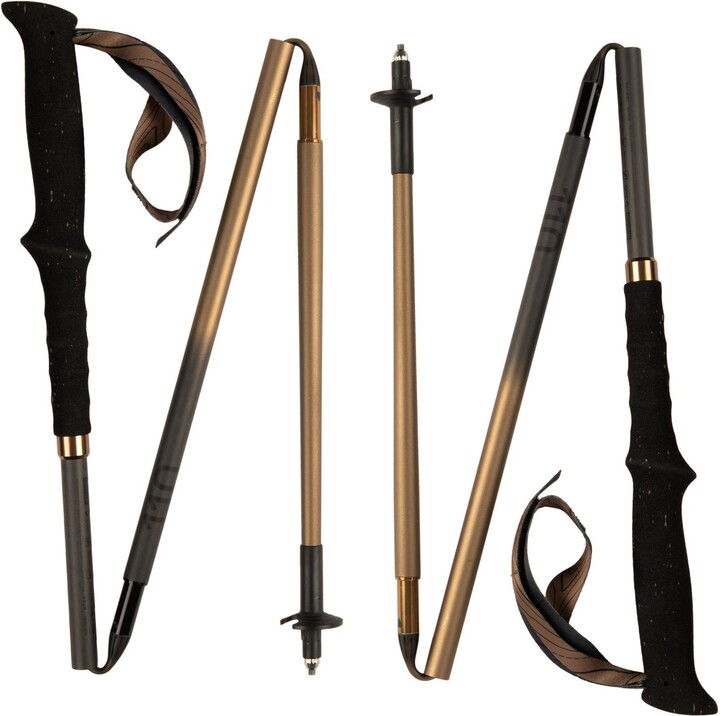 Evadict Decathlon 3-Piece Carbon Folding Trail Running Poles ...