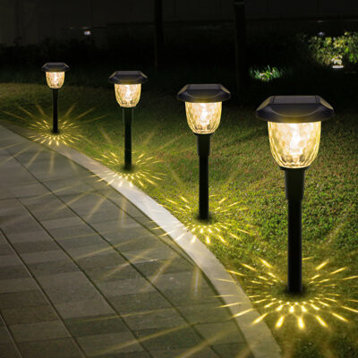 SolarEra Matte Black Low Voltage Solar Powered Integrated LED Pathway ...