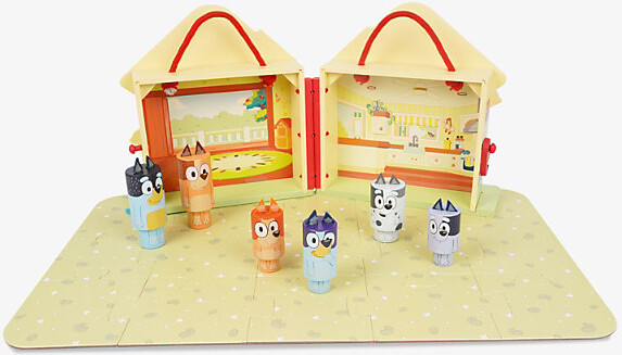 Bluey Kids Carry Along House 8-piece Playset - ShopStyle Stuffed Animals