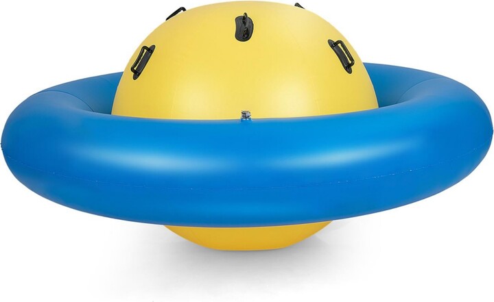 Sugift 7.5 Foot Giant Inflatable Dome Rocker Bouncer with 6 Built-in ...