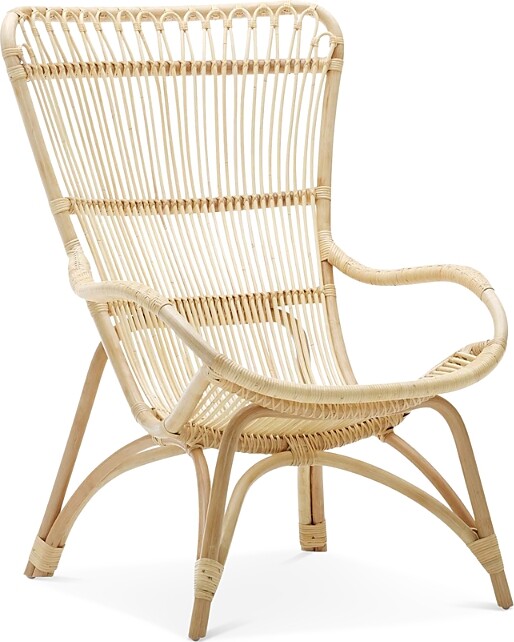 Sika Design Sika Designs Monet High Back Rattan Lounge Chair ...