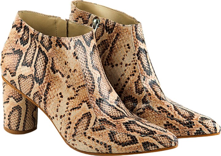 GALEANNA - Python Boots - ShopStyle
