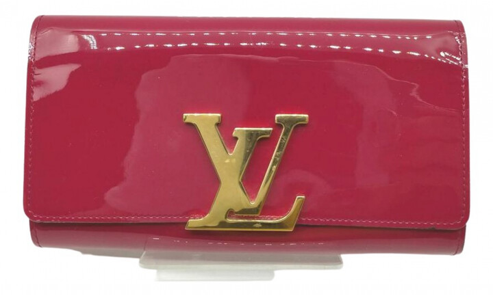 Louis Vuitton pink Patent leather Wallets - ShopStyle