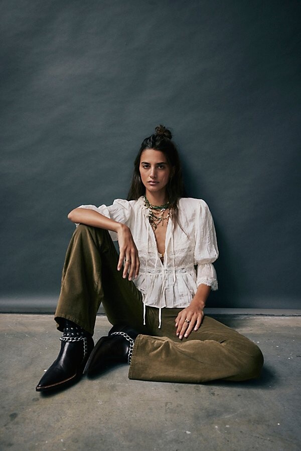 Free People We The Free Aiden Chain Boots - ShopStyle