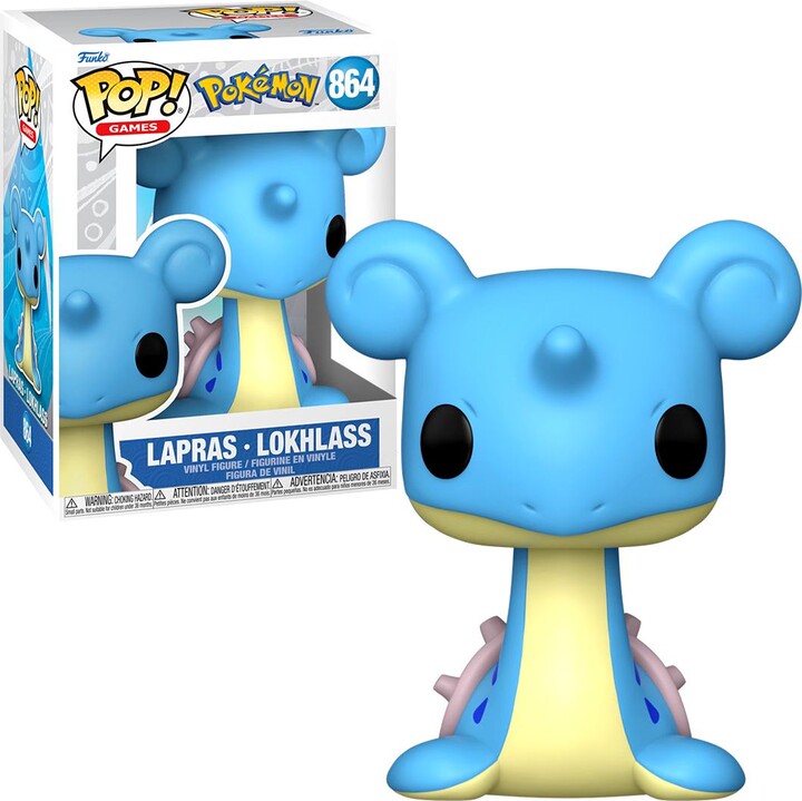 Funko POP! Games Lapras Pokemon #864 Vinyl Figure - ShopStyle Children ...