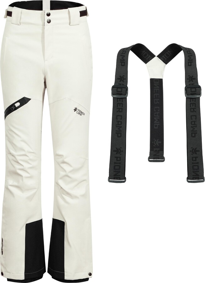 Pioneer Camp Women Ski Snow Pants Waterproof Taped Seams Integrated ...