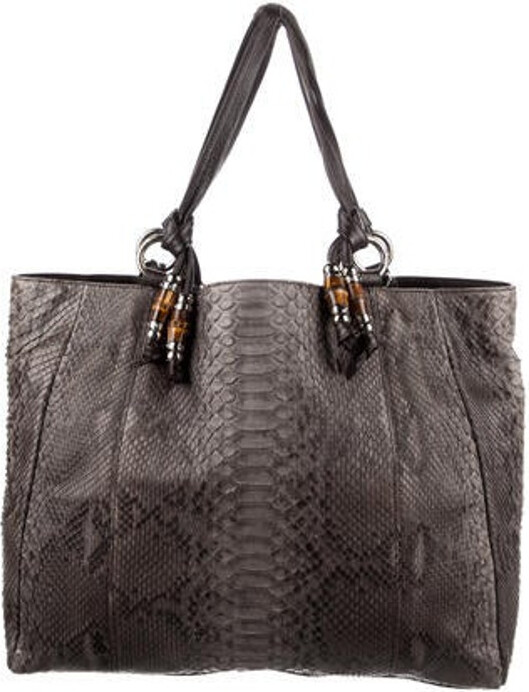 Gucci Python Large Jungle Tote - ShopStyle