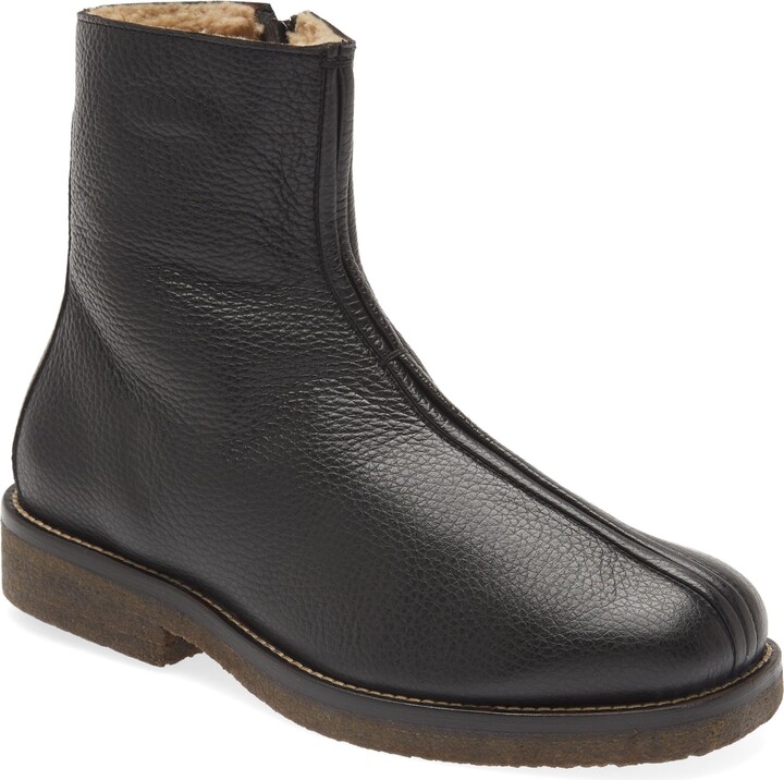 Lemaire Genuine Shearling Lined Boot - ShopStyle