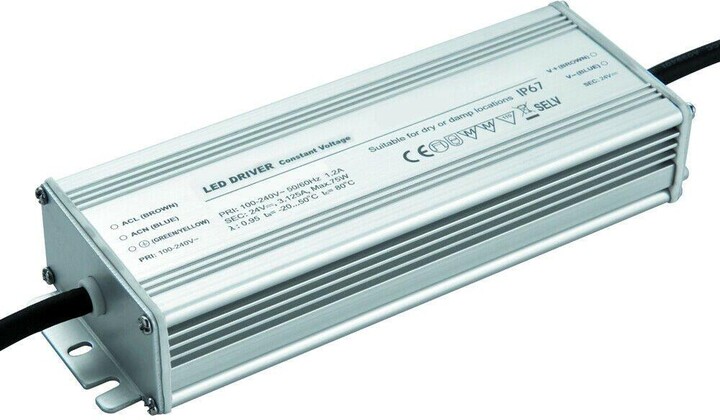 Loops IP67 OUTDOOR 24V DC 75W LED Driver / Transformer Low Voltage ...