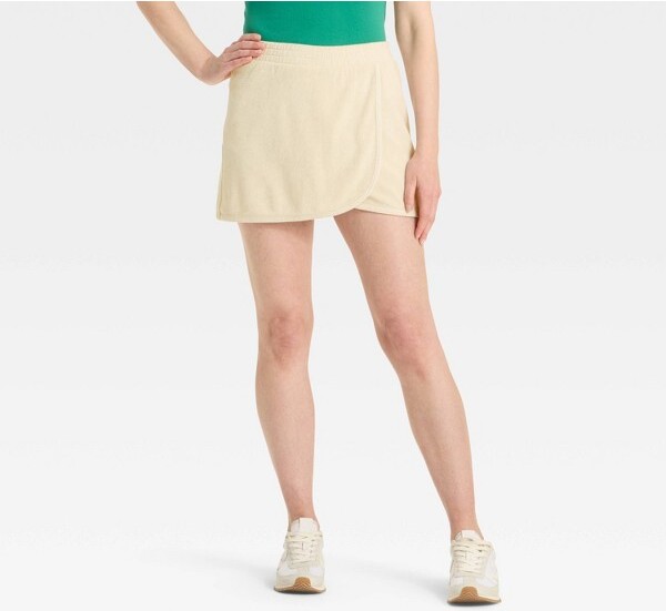 Universal Thread Women' Leiure Studio Loop Terry Mini Skort - Univeral ...