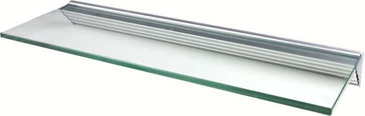 Glacier 24x8-inch Clear Glass Shelf Kits - ShopStyle Bedroom