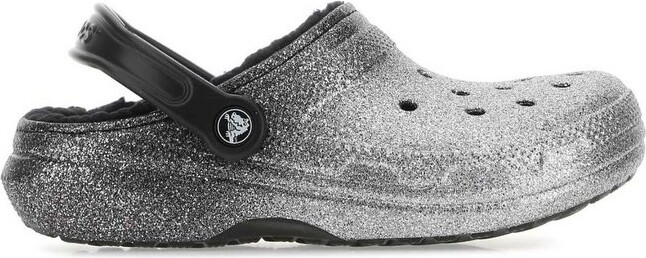 Crocs Cut-Out Detailed Glittered Clogs - ShopStyle