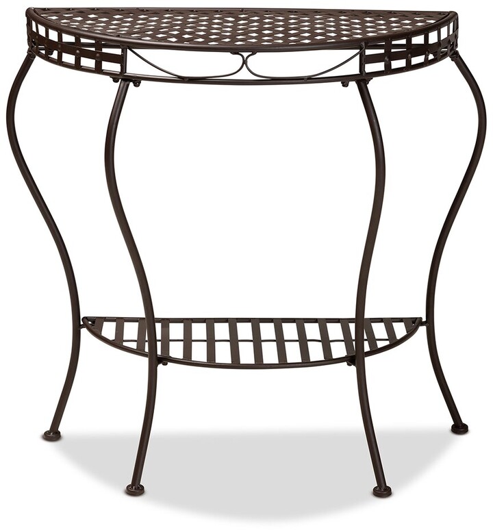 Design Studios Laraine Modern & Contemporary Black Metal Outdoor ...