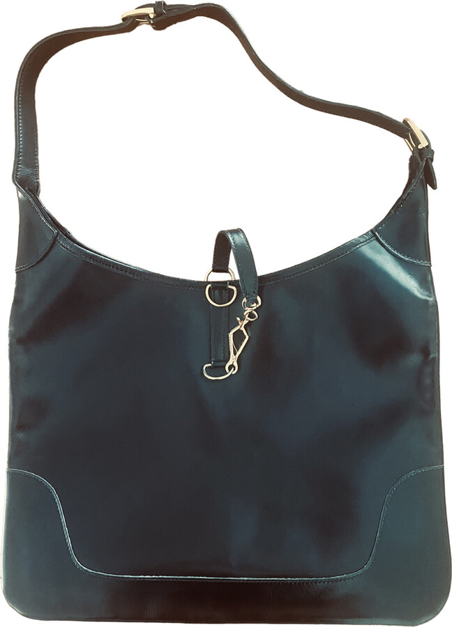 Hermes Trim leather handbag - ShopStyle Shoulder Bags