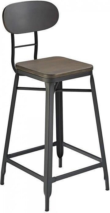 netfurniture Fepon Farm House Bar Stool Industrial Style - ShopStyle