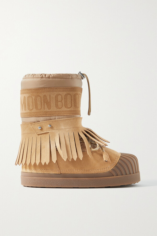 MONCLER GENIUS + 8 Palm Angels + Moon Boot Adhara Suede, Shell And ...