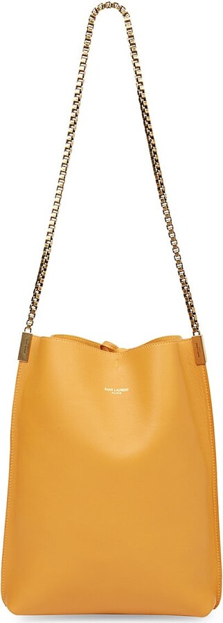 Saint Laurent Suzanne Leather Hobo Bag - ShopStyle