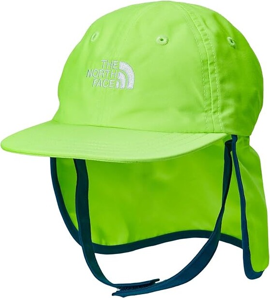 The North Face Kids Class V Sun Buster (Infant) Caps Blue Moss/Safety ...