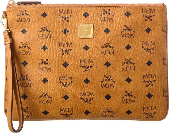 MCM Original Visetos Pouch - ShopStyle Wallets & Card Holders