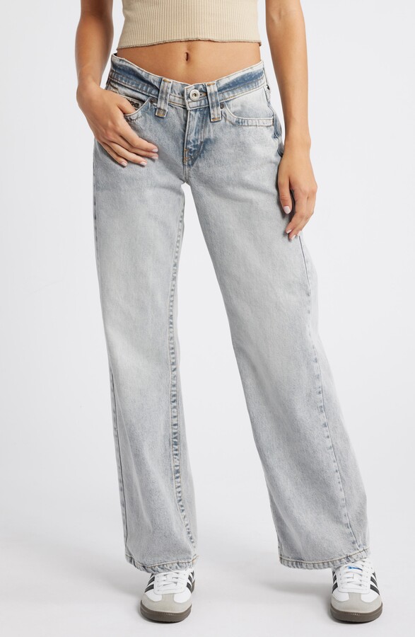 BDG Kayla Low Rider Wide Leg Jeans - ShopStyle