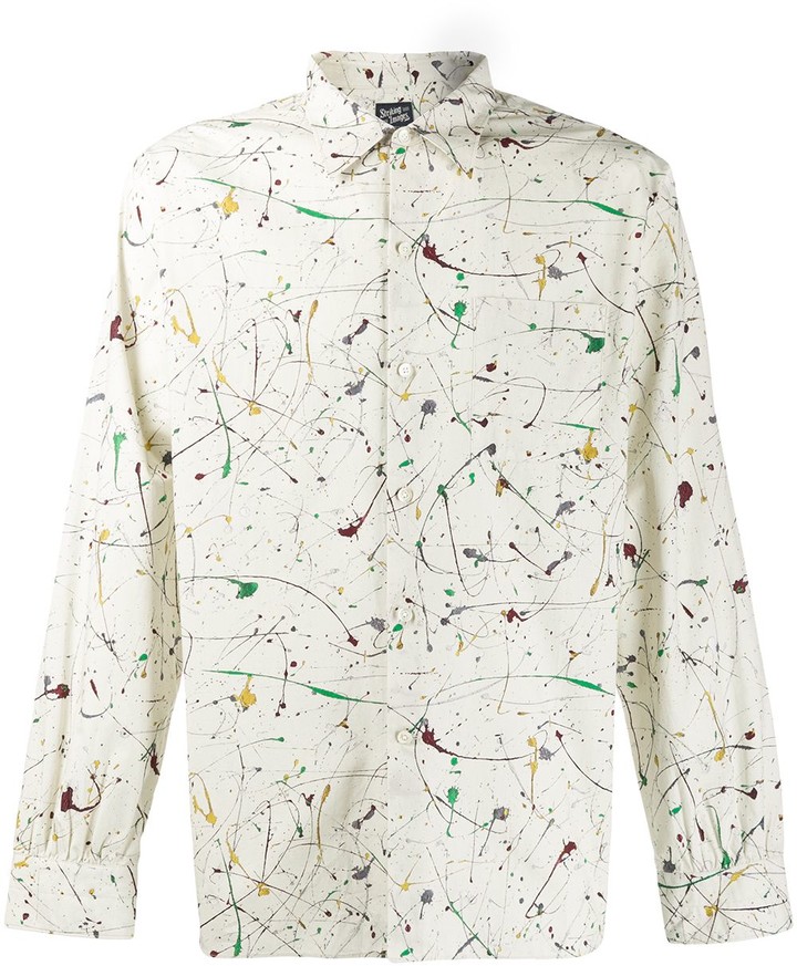 Neighborhood Paint Splatter Effect Shirt - ShopStyle