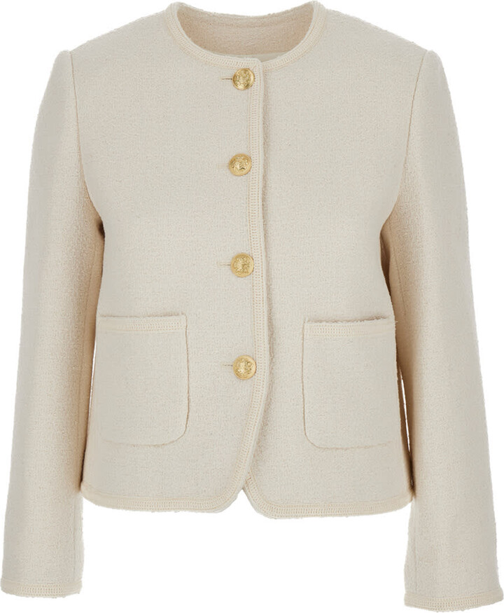 Dunst Classic Boucle Tweed Jacket - ShopStyle