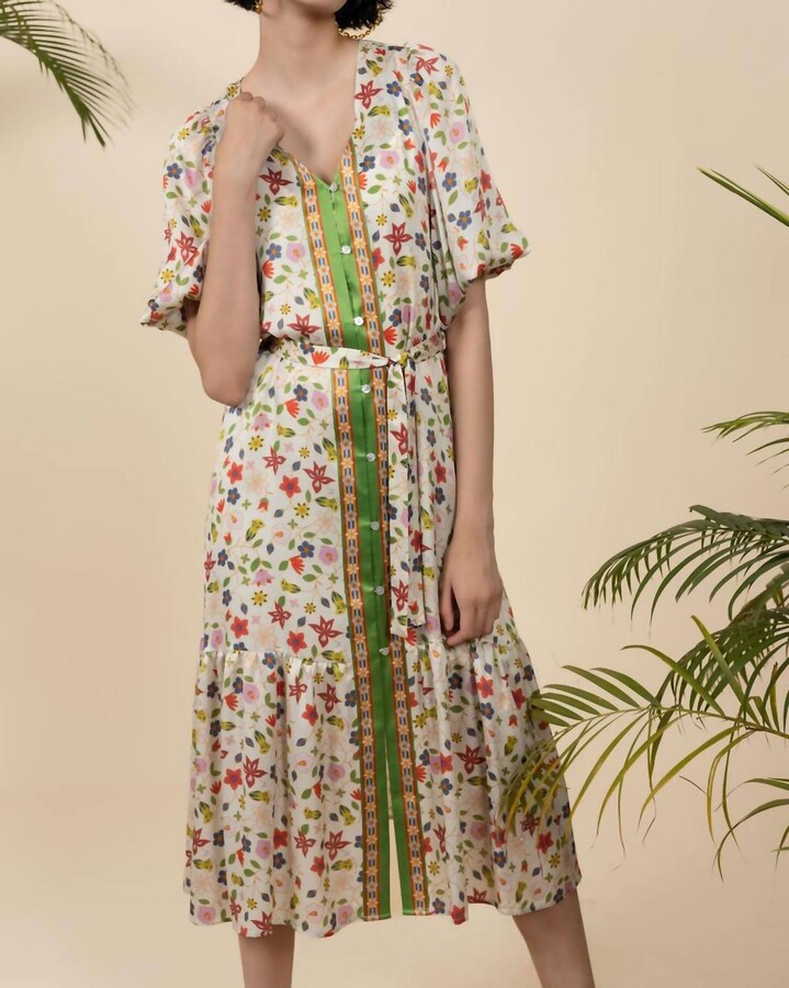 EMILY LOVELOCK Evelyn Dress In Ivory - ShopStyle