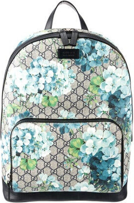Gucci GG Supreme Blooms Medium Day Backpack - ShopStyle