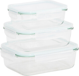 TJMAXX 6Pk Round Glass Containers - ShopStyle