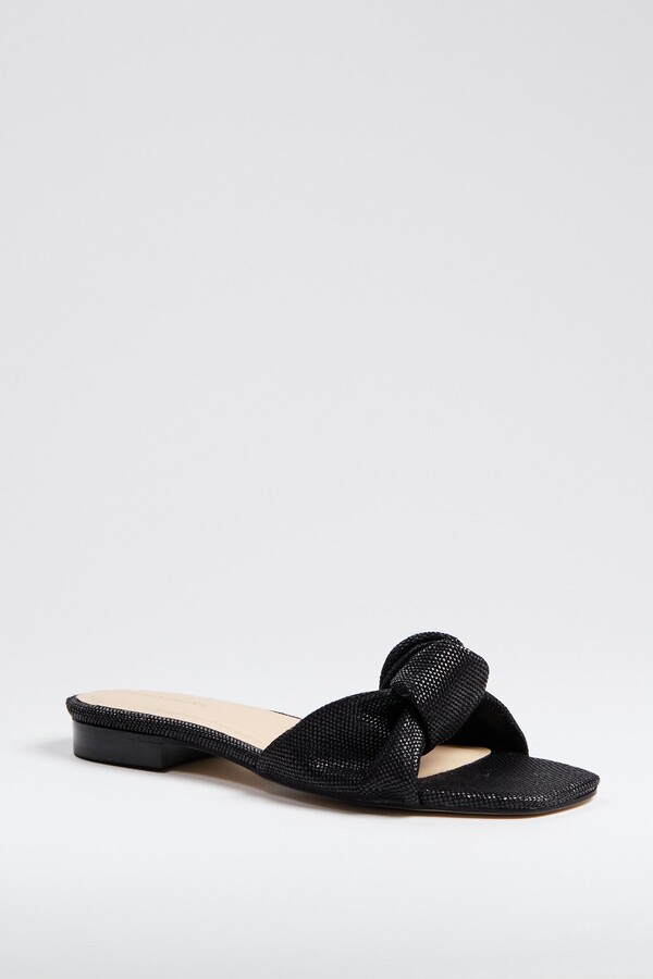 Tuckernuck Shoes Black Raffia Brit Sandals - ShopStyle