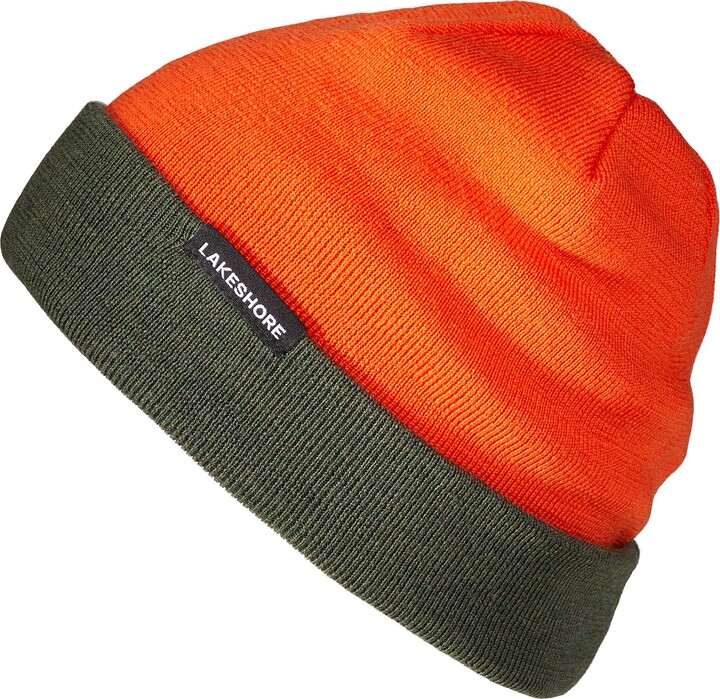 Lakeshore® Hunting Hat 100% Merino Wool Signal Warning Reversible Hat ...