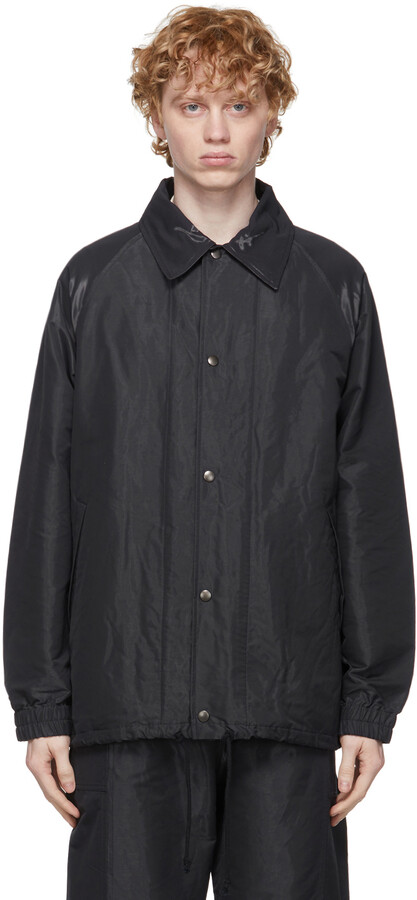 ts(s) Navy Double-Faced Coach Jacket - ShopStyle Outerwear