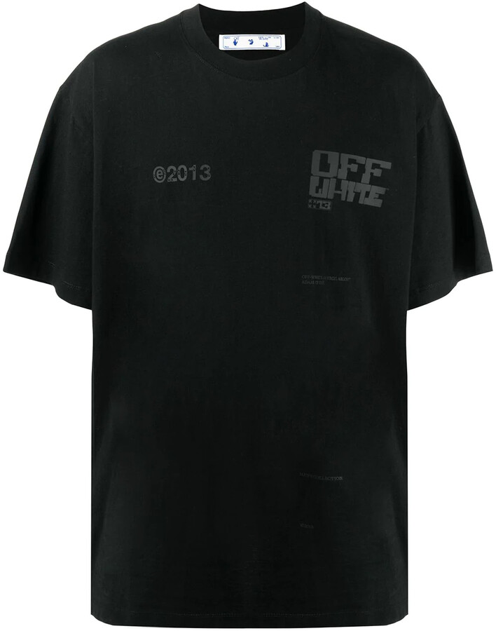 Off-White Tech Marker logo T-shirt - ShopStyle
