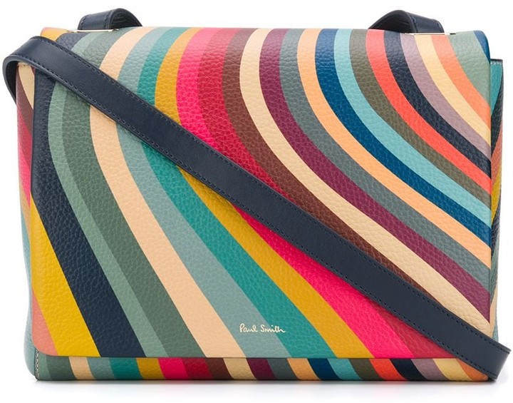 Paul Smith Spring Swirl logo shoulder bag - ShopStyle