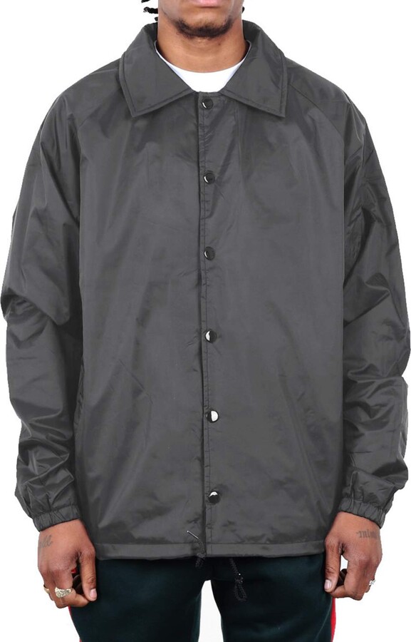 Shaka Wear Men’s Coach Jacket – Classic Windbreaker Nylon Water ...