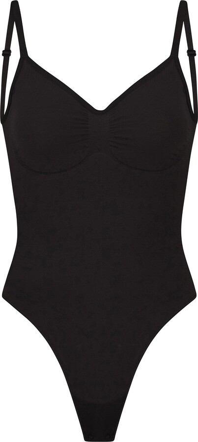 SKIMS Seamless Sculpt Low Back Thong Bodysuit - ShopStyle Shapewear
