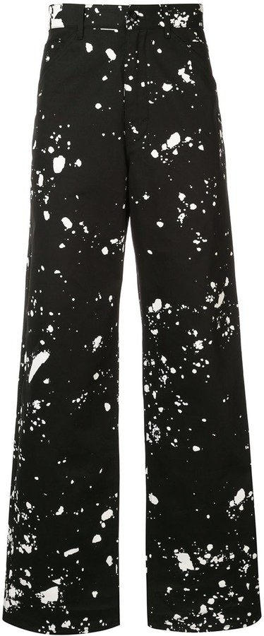 Oamc Paint Splatter Effect Trousers - ShopStyle Pants