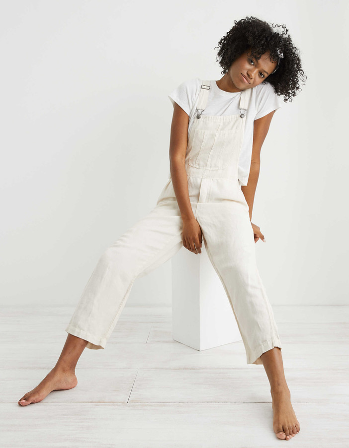 aerie Twill Overall - ShopStyle Teen Girls' Pants