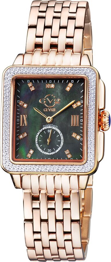 Gv2 Women's Bari Tortoise Diamond Watch - ShopStyle